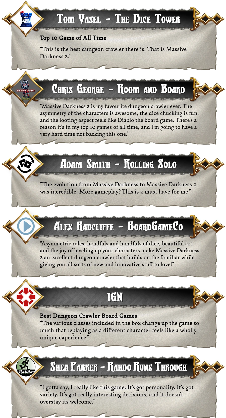 Massive Darkness: Dungeons of Shadowreach by CMON - Gamefound