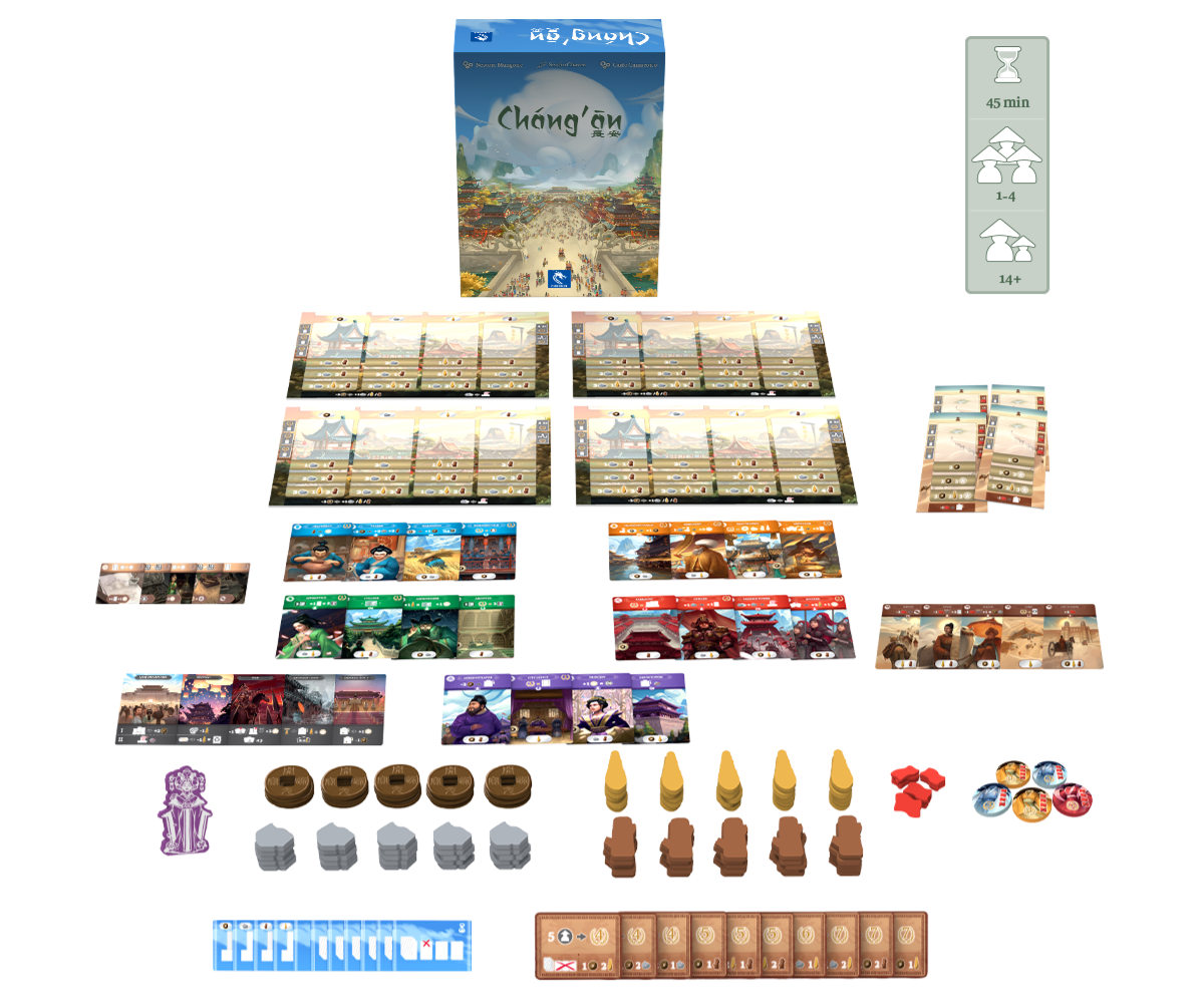 Chang'an - Revised Edition by Pendragon Game Studio srl - Gamefound