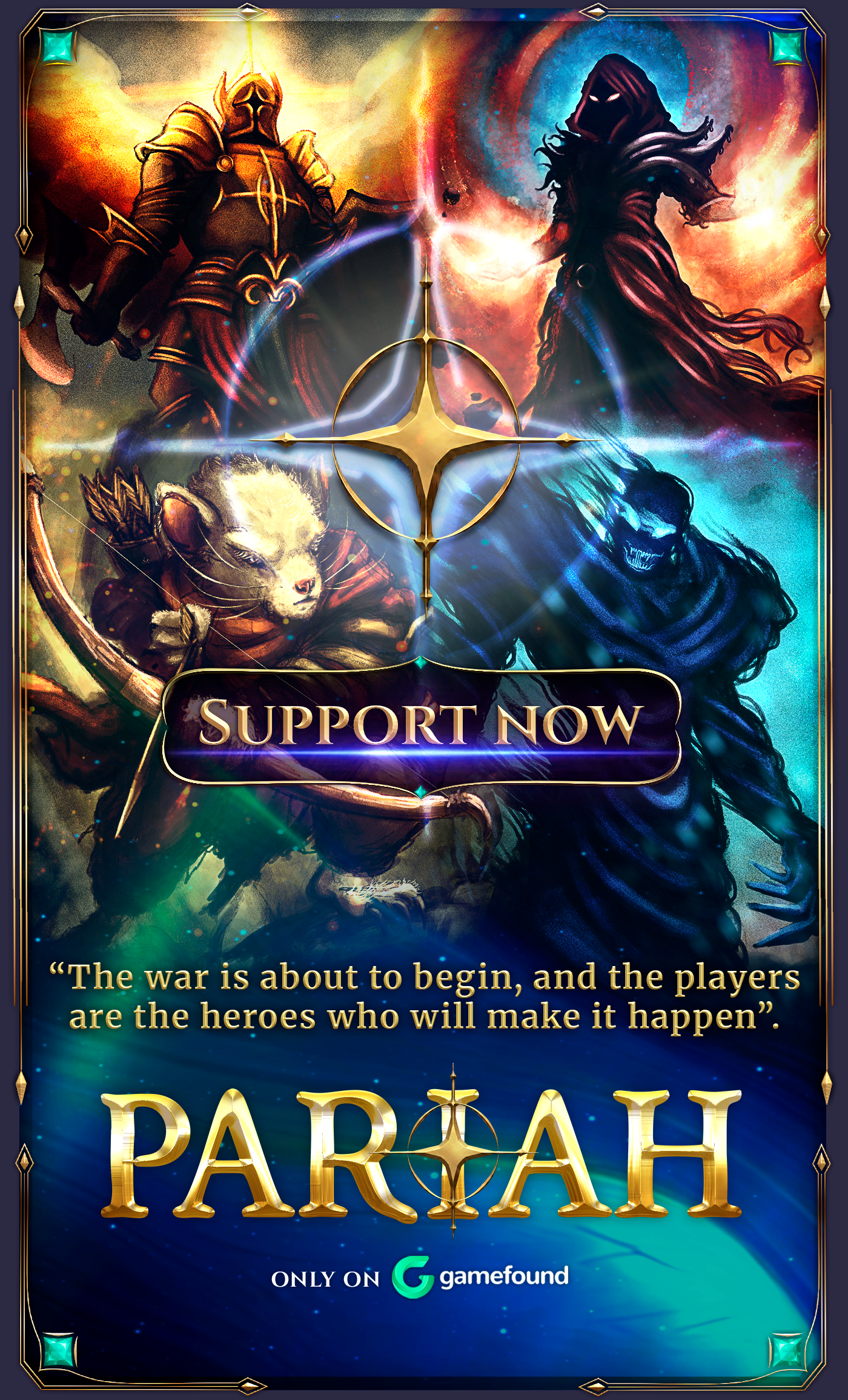PARIAH CARD GAME by Pariah Games Studio - Gamefound