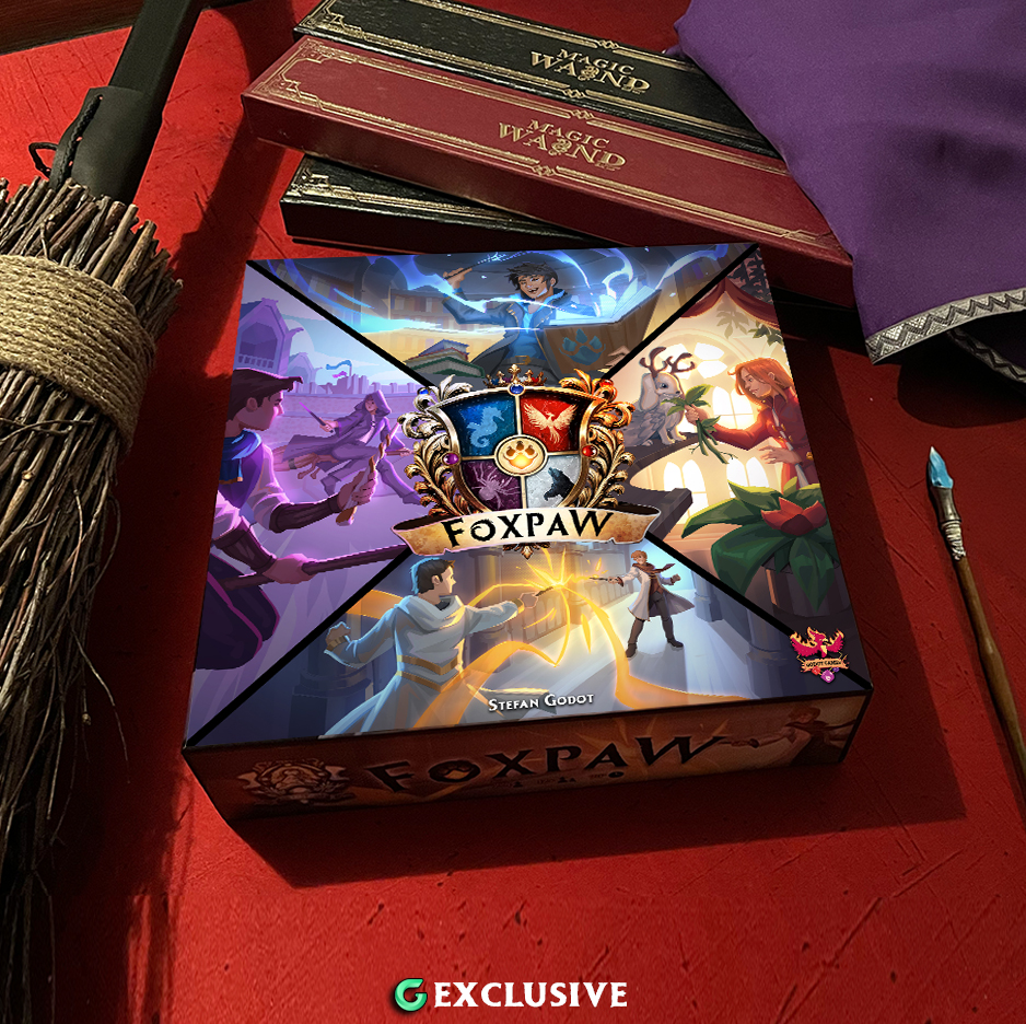 Foxpaw - A Magical Worker Placement Board Game (Gamefound Exclusive) by ...