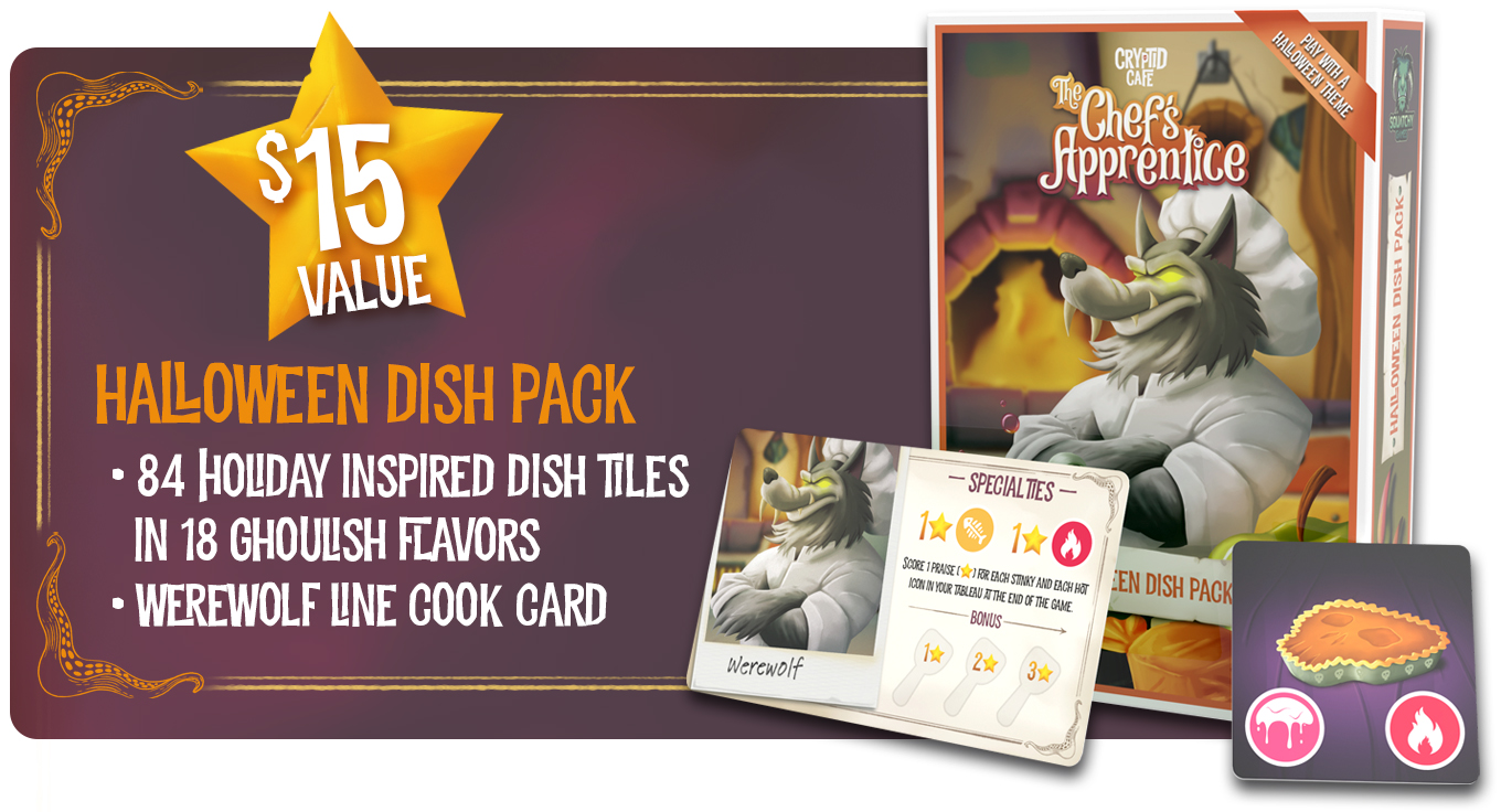 Cryptid Cafe: The Chef's Apprentice by Squatchy Games - Gamefound