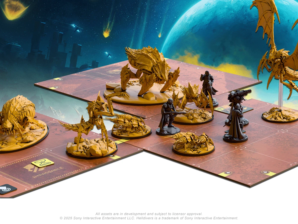 HELLDIVERS 2: The Board Game by Steamforged Games - Over $1 Million Pledged! - Gamefound