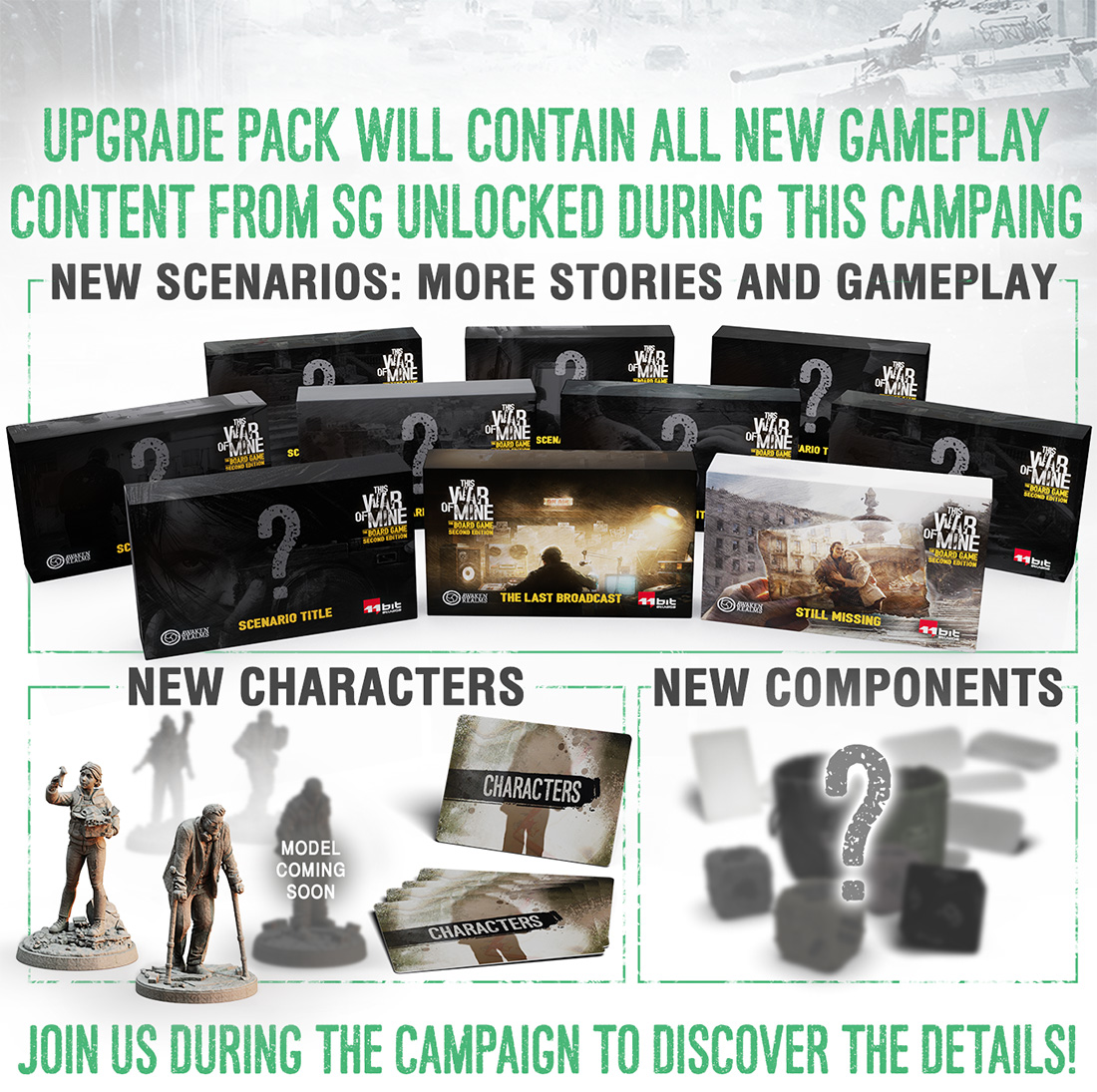 This War of Mine Second Edition by Awaken Realms - TWO New Survivors ...