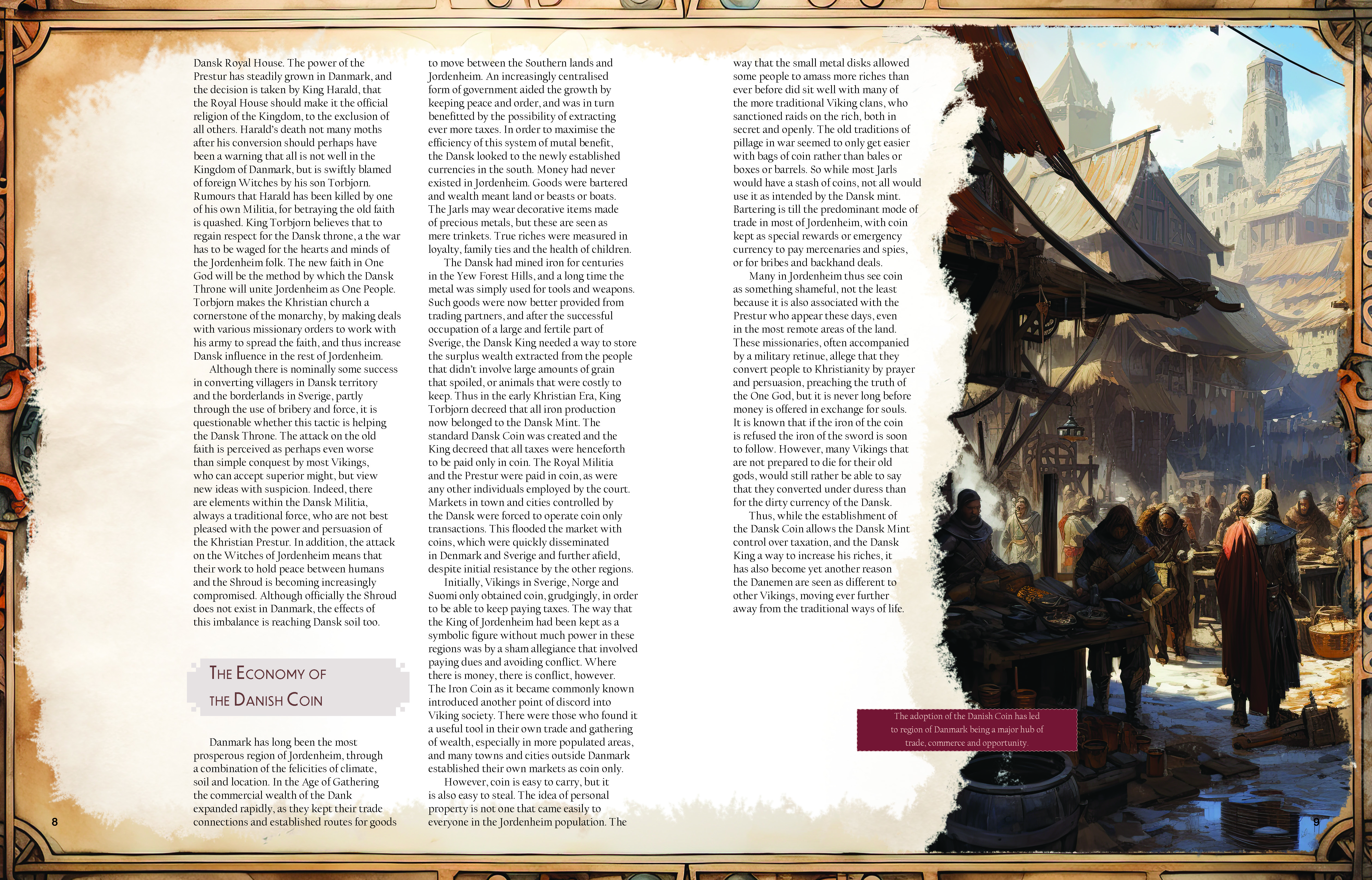 Jordenheim Core Rule Book - Second Edition (5E) by WRKS Games - Gamefound