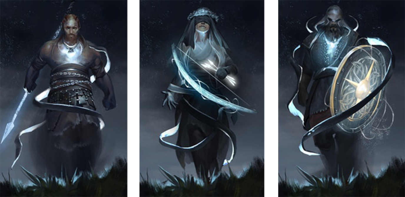 VALHALLA: Card-dice game for 1-6 players by Go On Board - WARRIORS OF ...