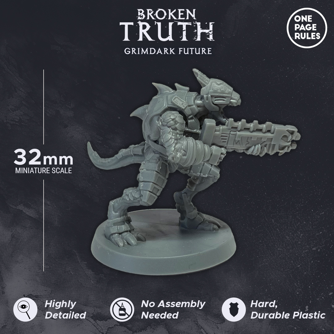 Grimdark Future: Broken Truth | 2-Player Battle Box by One Page Rules - Gamefound