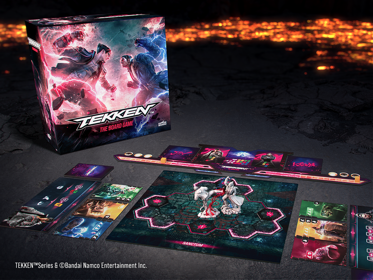 TEKKEN - The Board Game by Go On Board - Get Ready for the Next Battle ...