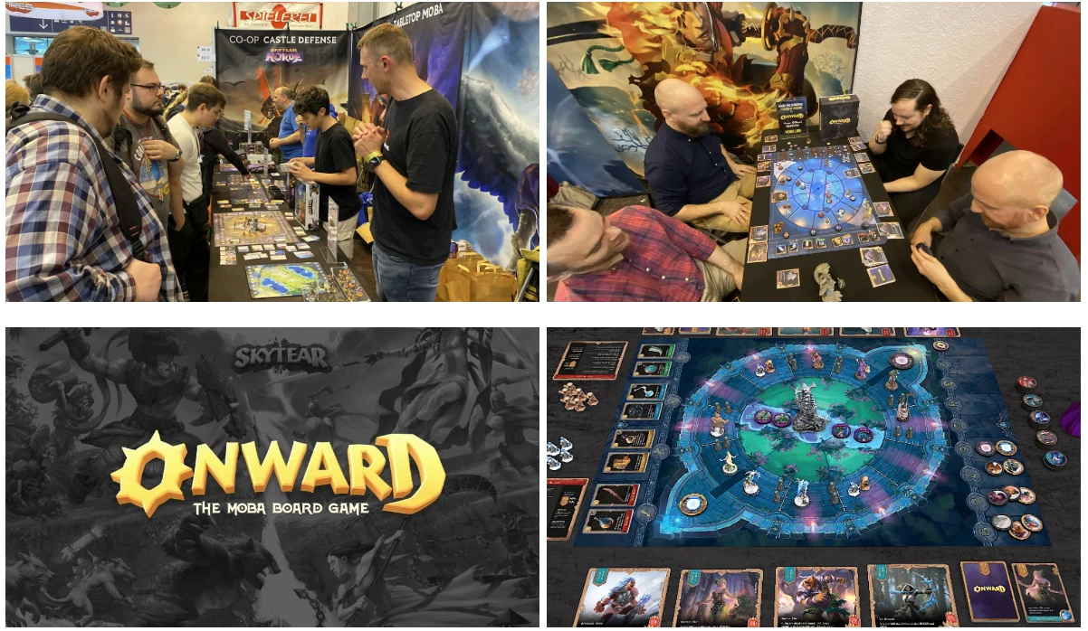 Onward: the MOBA Board Game by Skytear Games - Onward rulebook and ...