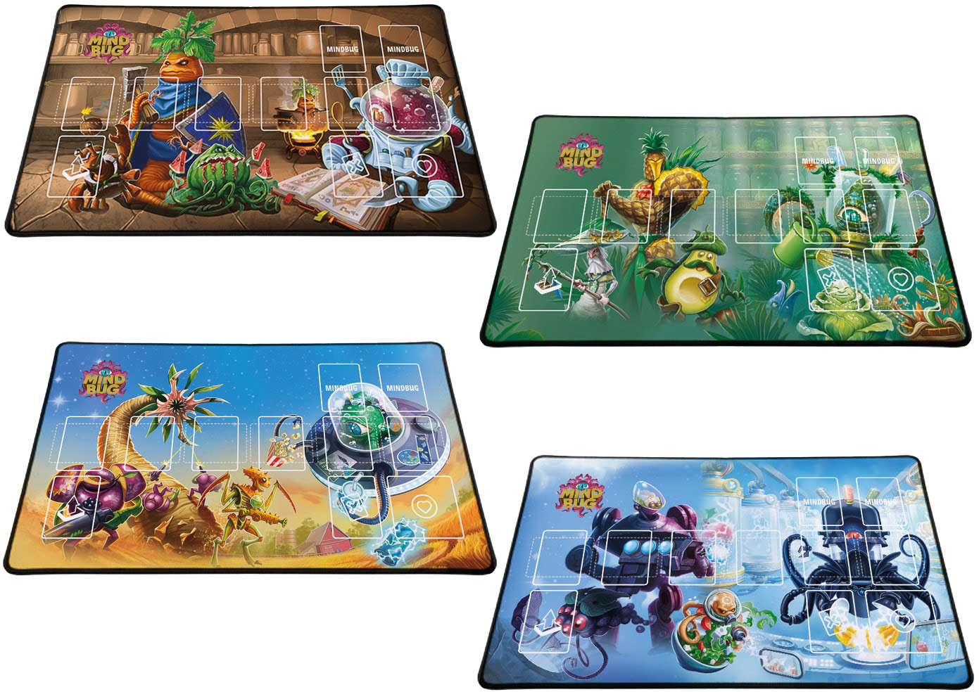 Mindbug Battlefruits by Nerdlab Games - Components Update and Shape the ...