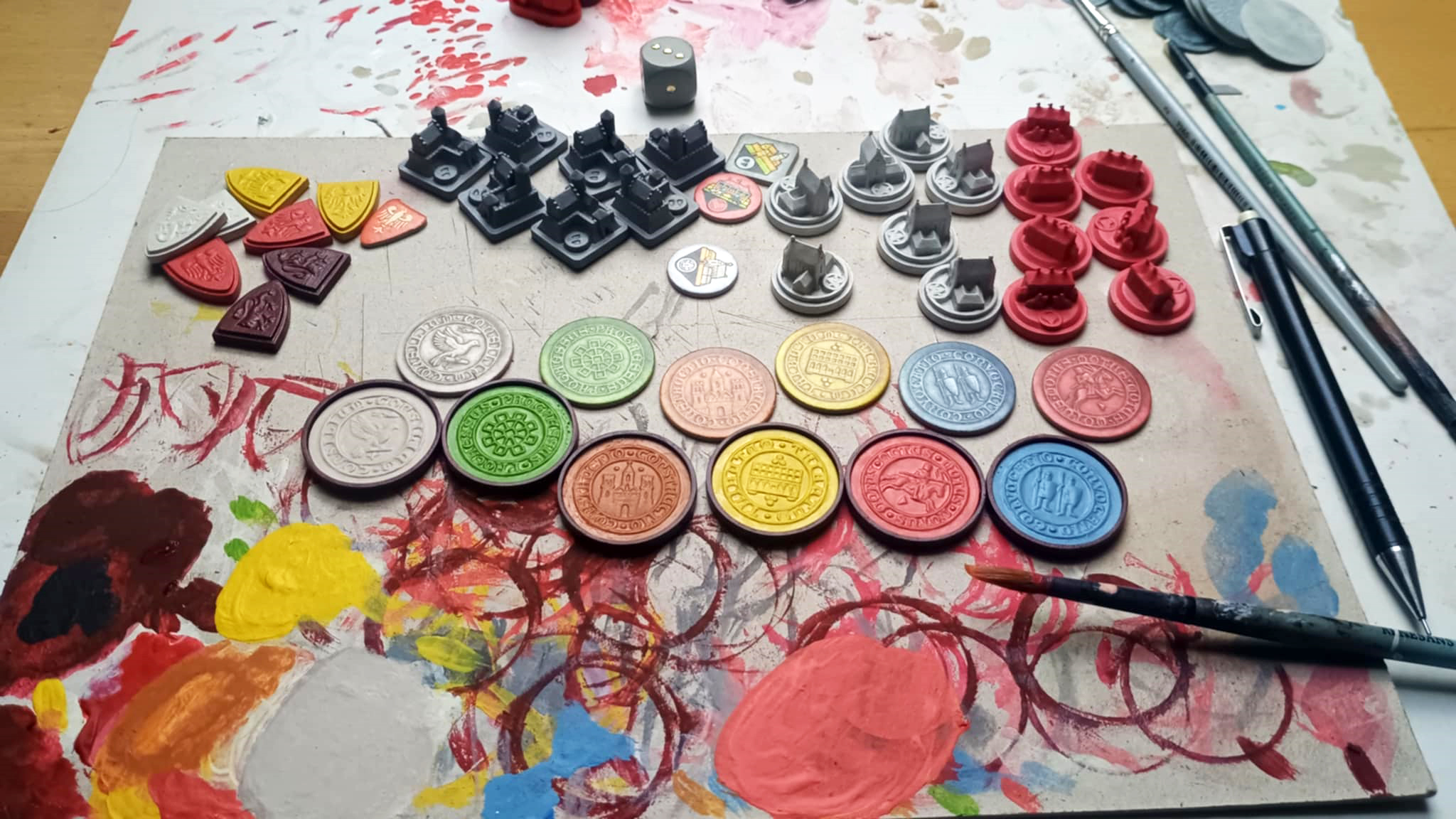 PRINCIPES by Leo Soloviey - Building Miniatures & Playing Mat - Gamefound
