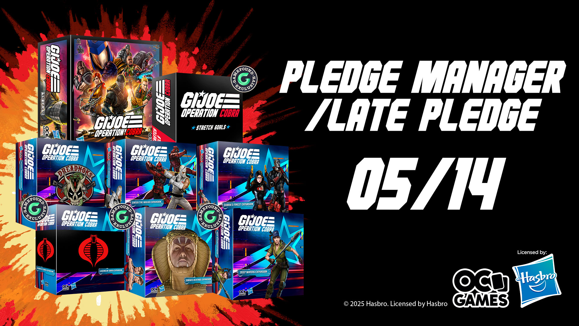 G.I. JOE: Operation Cobra by OCGames - Prepare for action- Pledge Manager & Late Pledge hit 05/ ...
